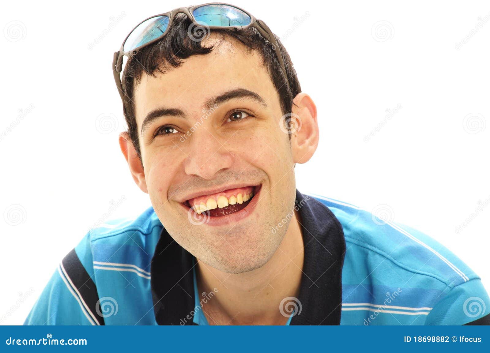 Caucasian Man with Great Smile Stock Photo - Image of happy, european ...