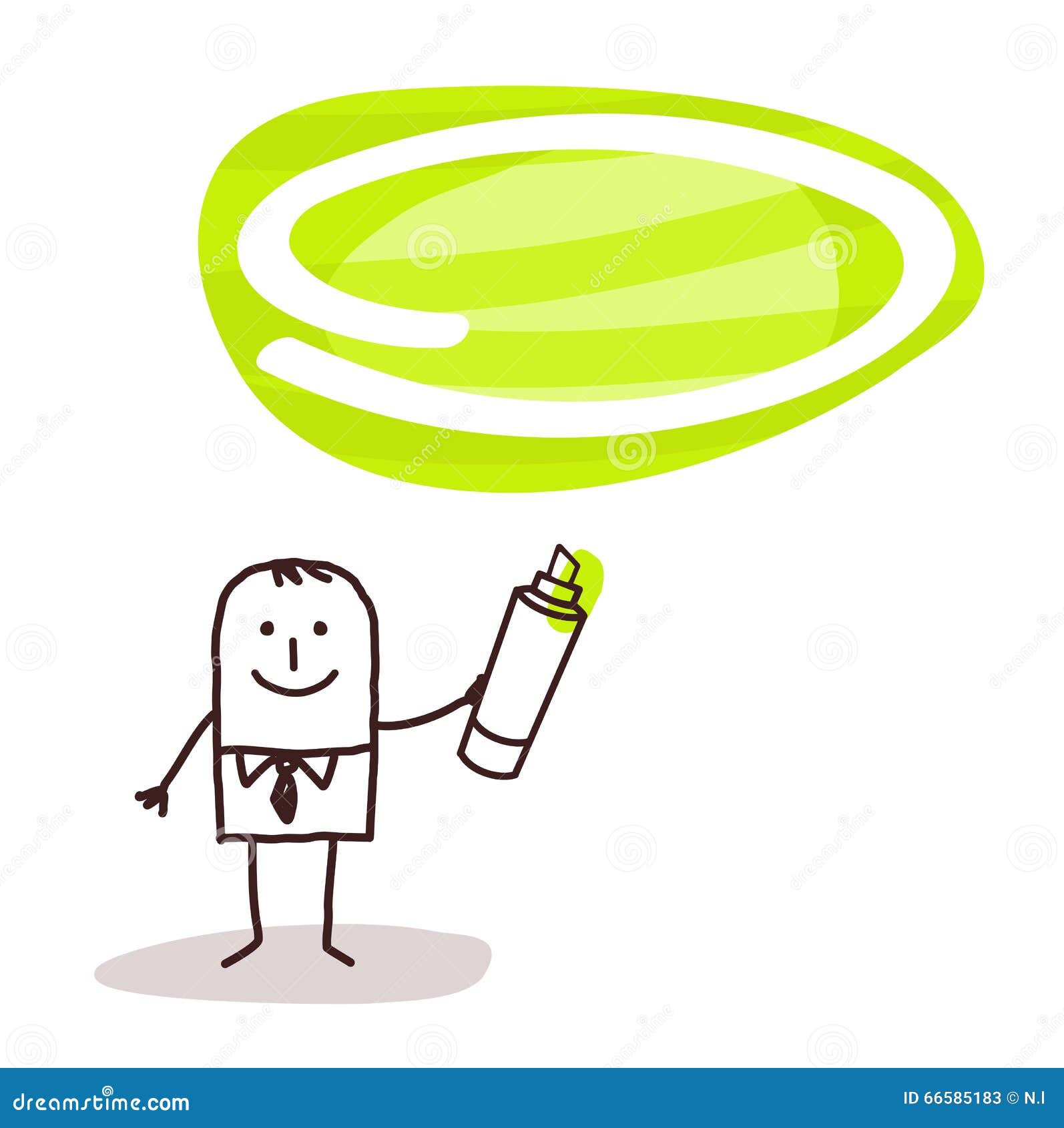 Green Marker Doodles Texture On White Background Royalty-Free Stock ...