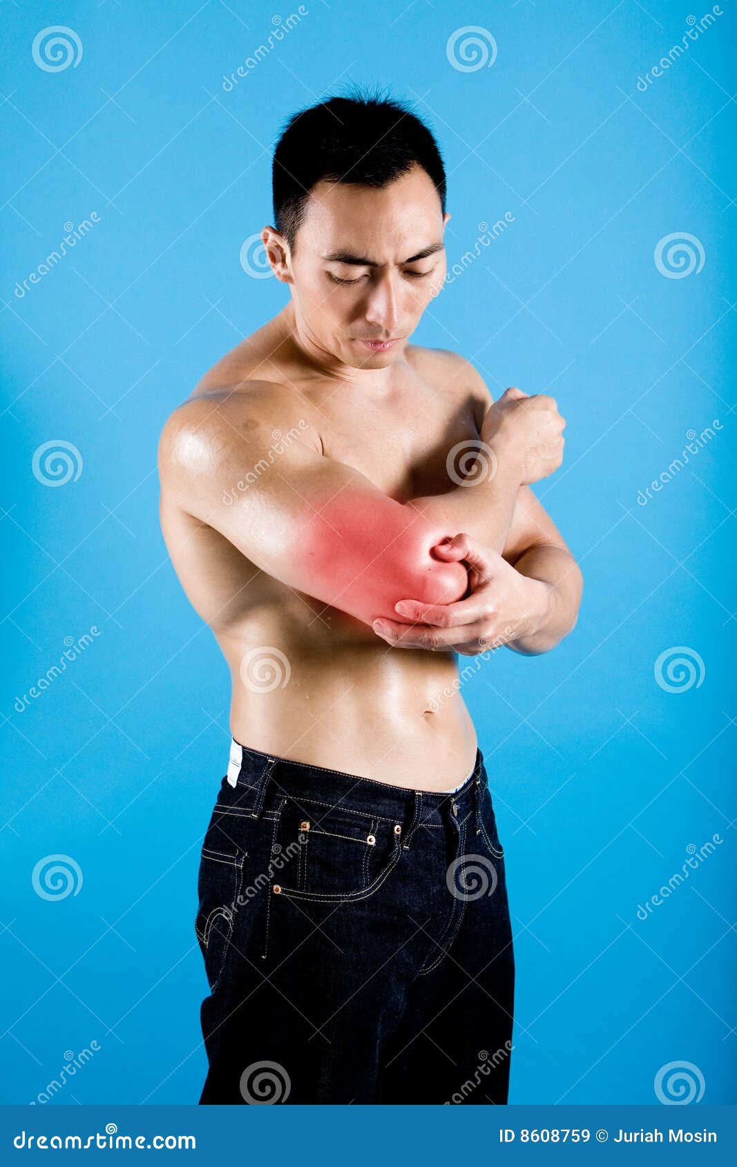 Elbow Injury In Humans .elbow Pain,joint Pains People Medical, Mono ...