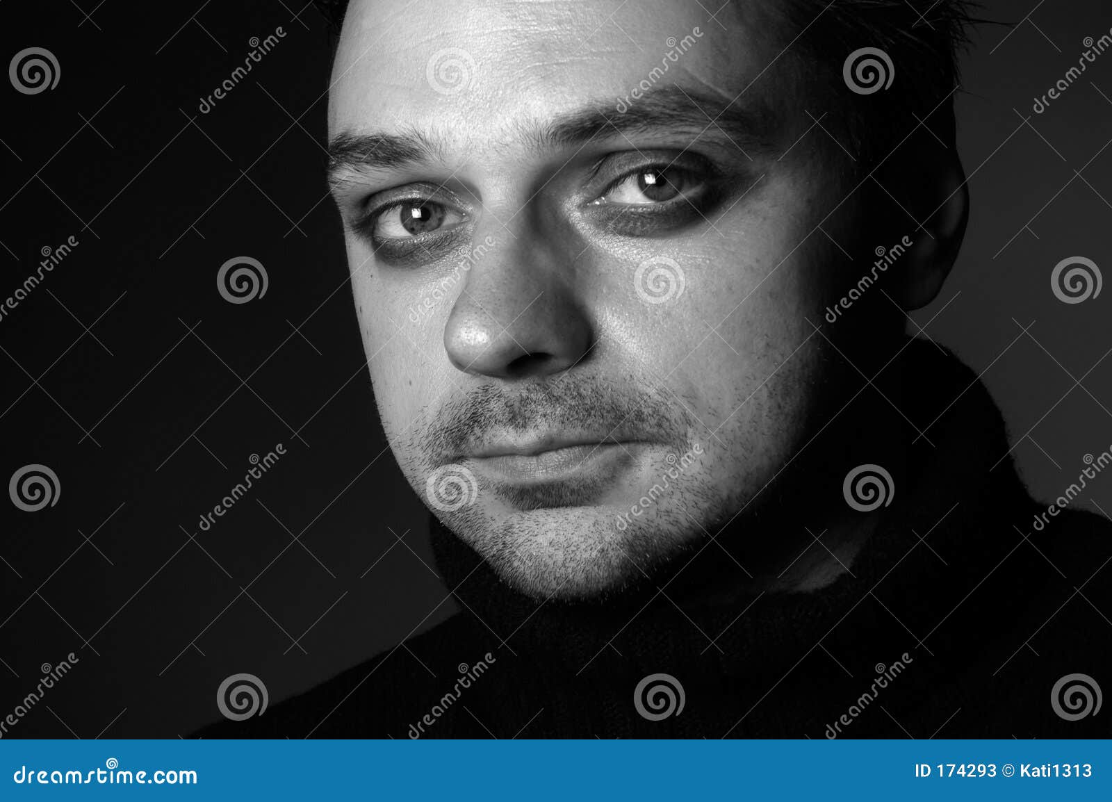 Man: grin stock image. Image of black, fashion, dressed - 174293