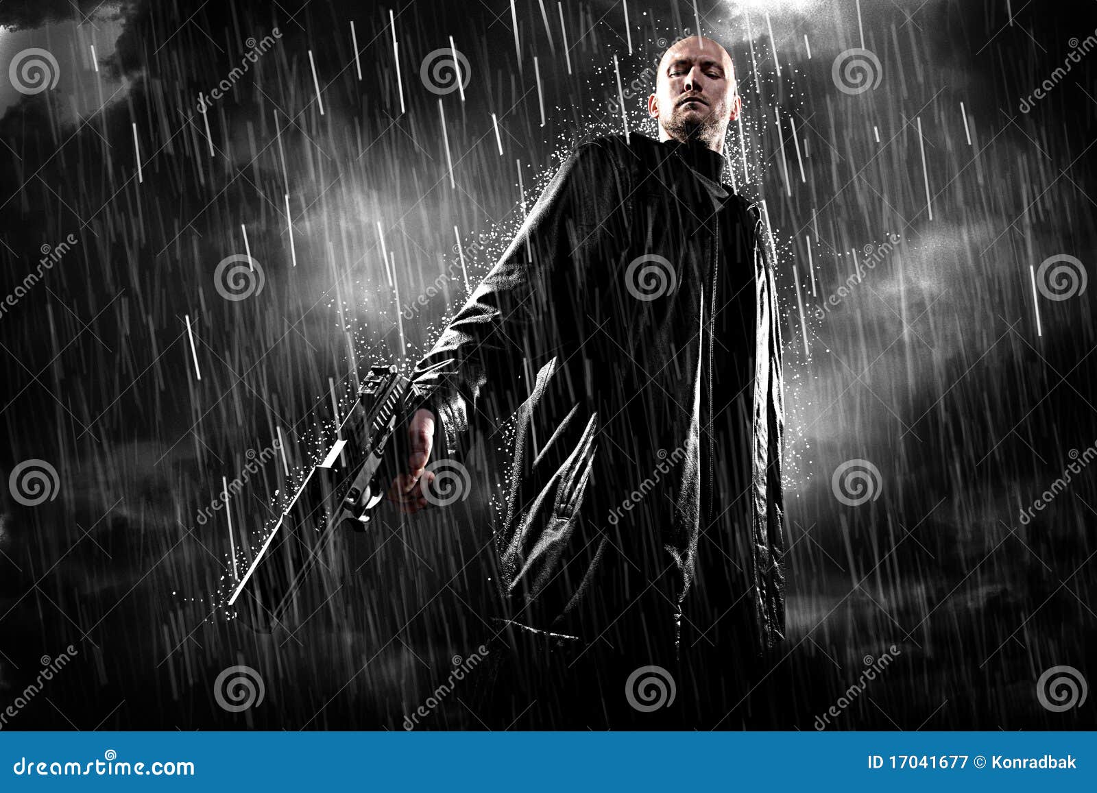 Man with gun stock image. Image of army, male, military - 17041677