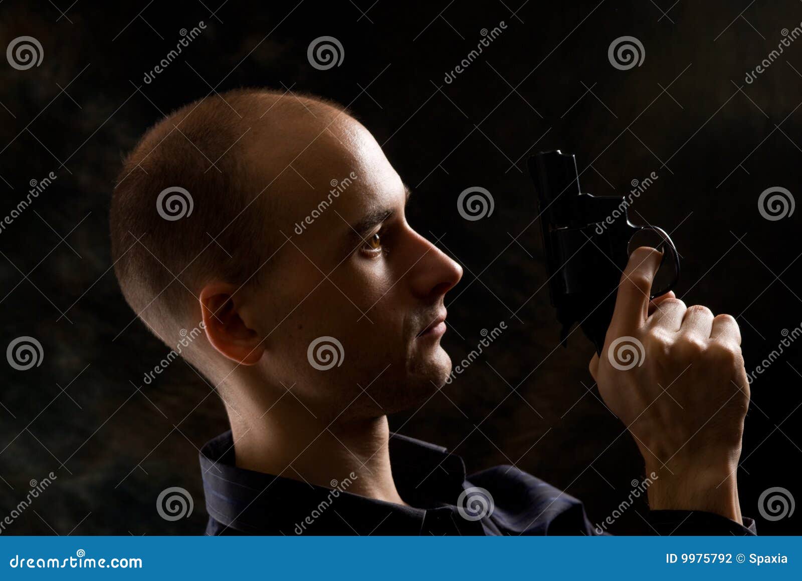 Man With A Gun Picture. Image: 9975792