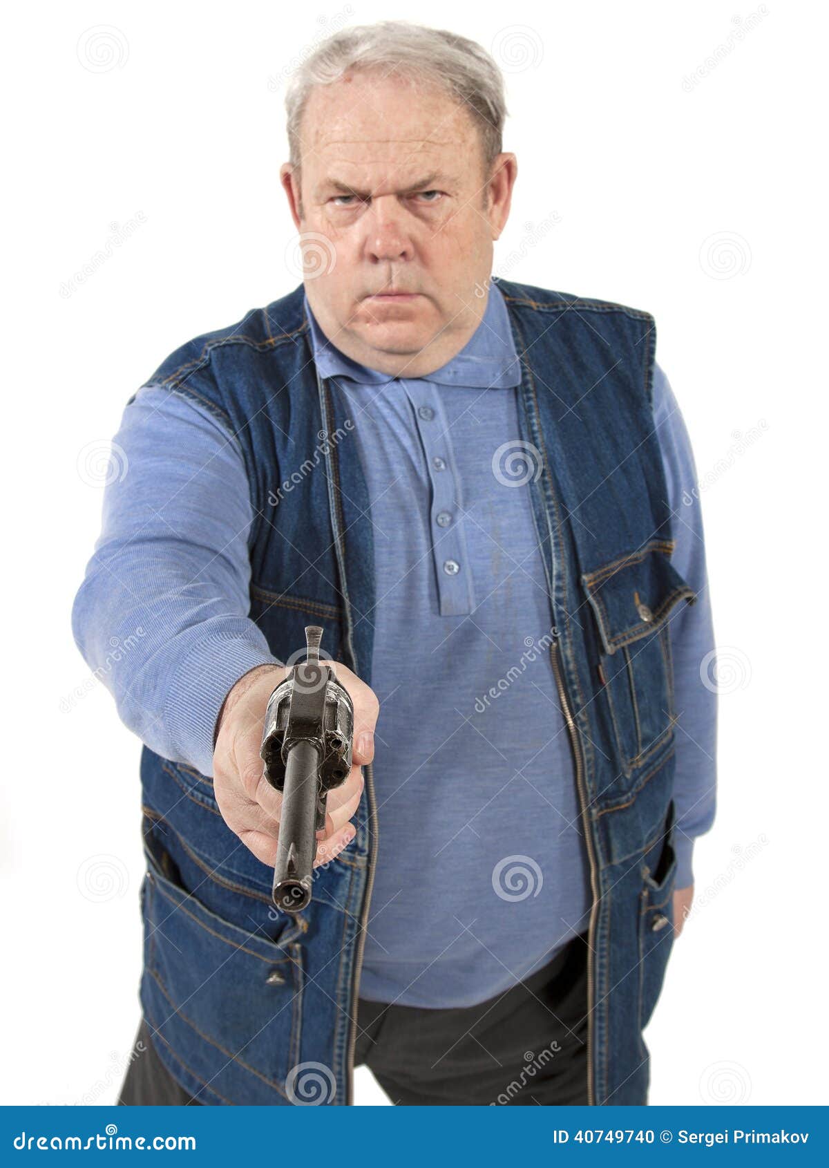 Man with gun stock photo. Image of danger, safety, mafia - 40749740