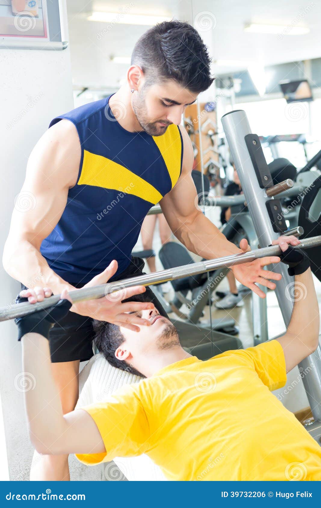 Man at the gym stock photo. Image of health, handsome - 39732206
