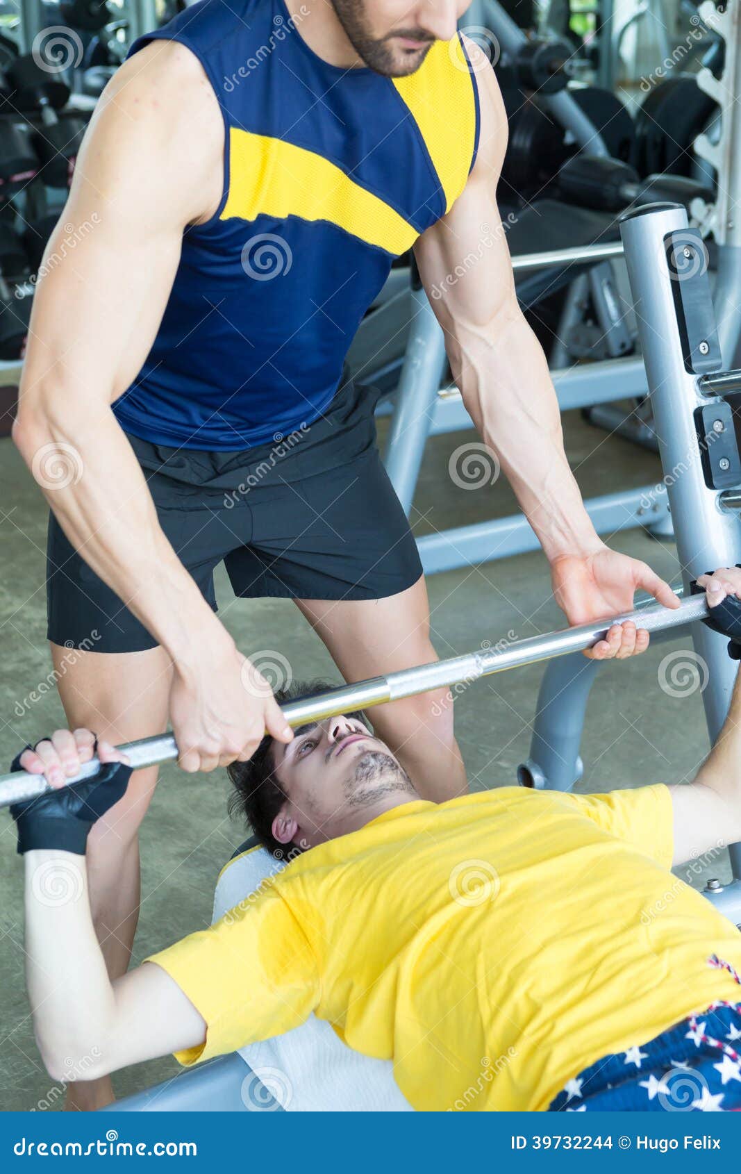 Man at the gym stock photo. Image of background, beautiful - 39732244
