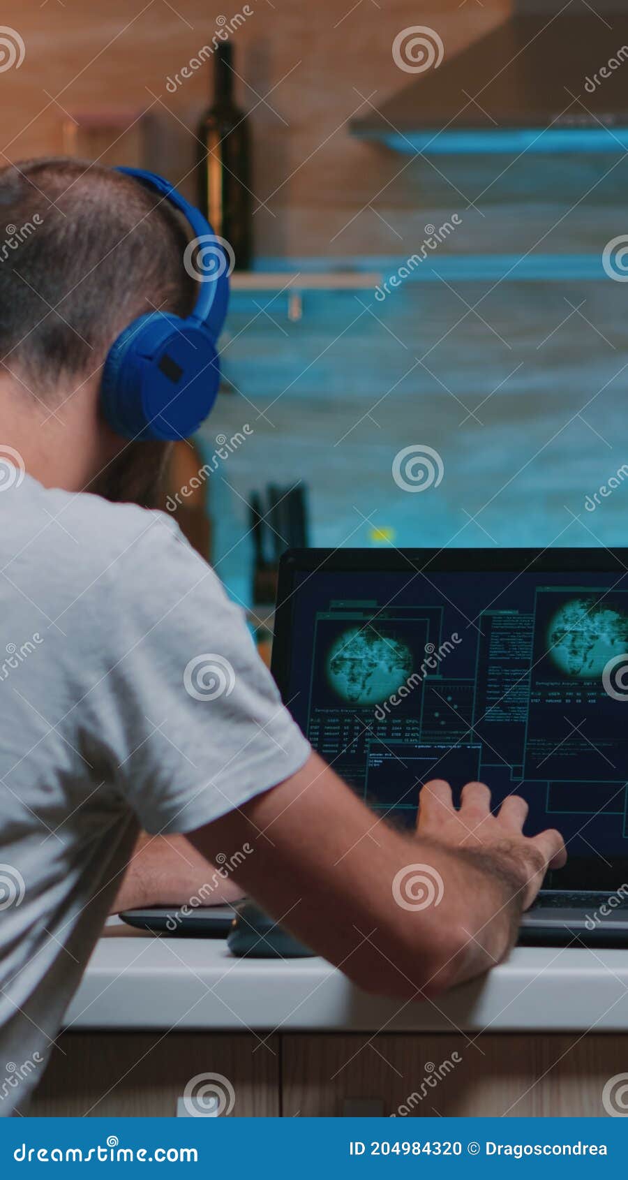 Man Hacker Coding Html and Programming on Screen Laptop Stock Photo ... Man Hacker Coding Html and Programming on Screen Laptop Stock Photo ...