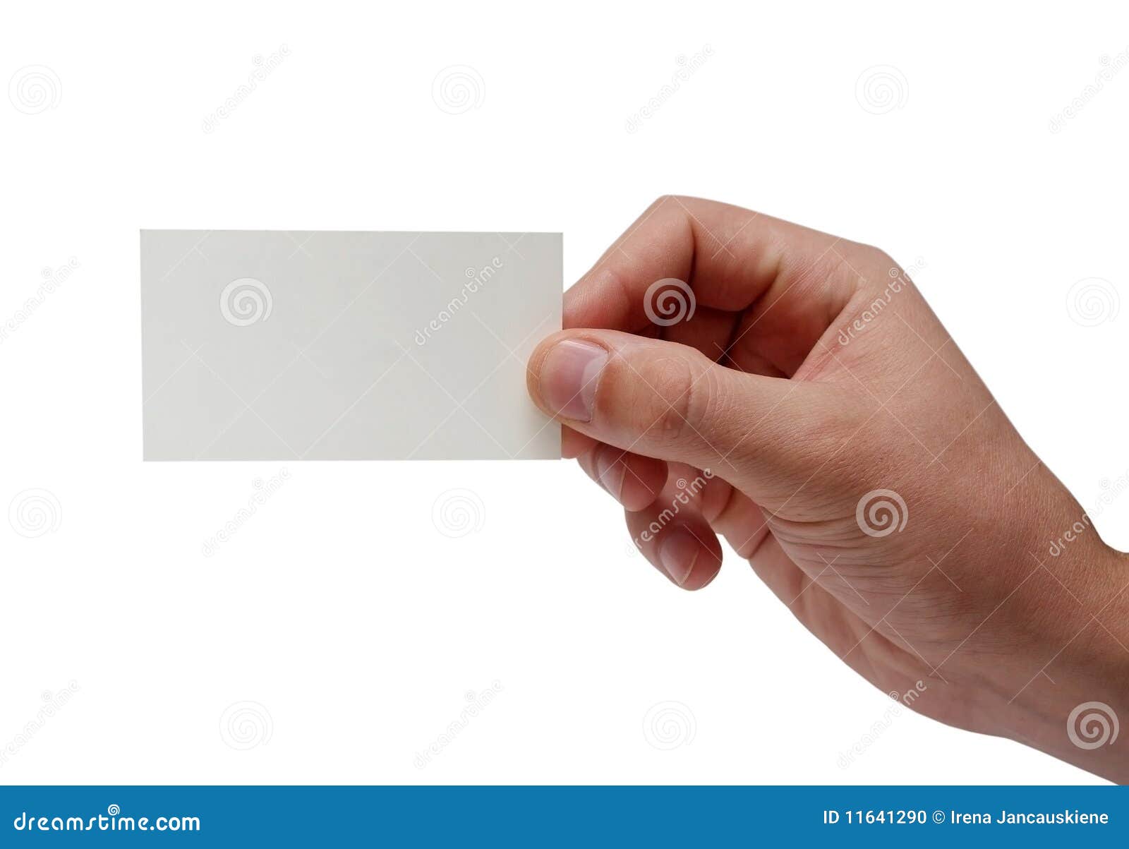 Man hand with card stock photo. Image of card, design - 11641290