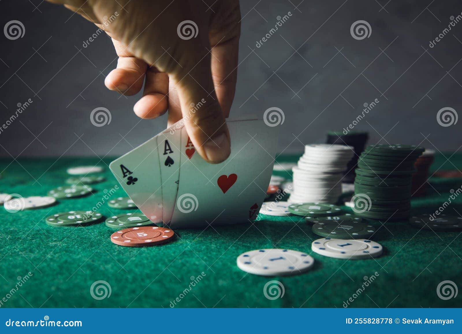 Hand With Cards Royalty-Free Stock Photography | CartoonDealer.com ...