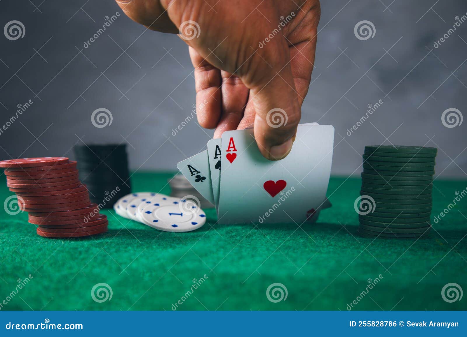 Hand With Cards Royalty-Free Stock Photography | CartoonDealer.com ...