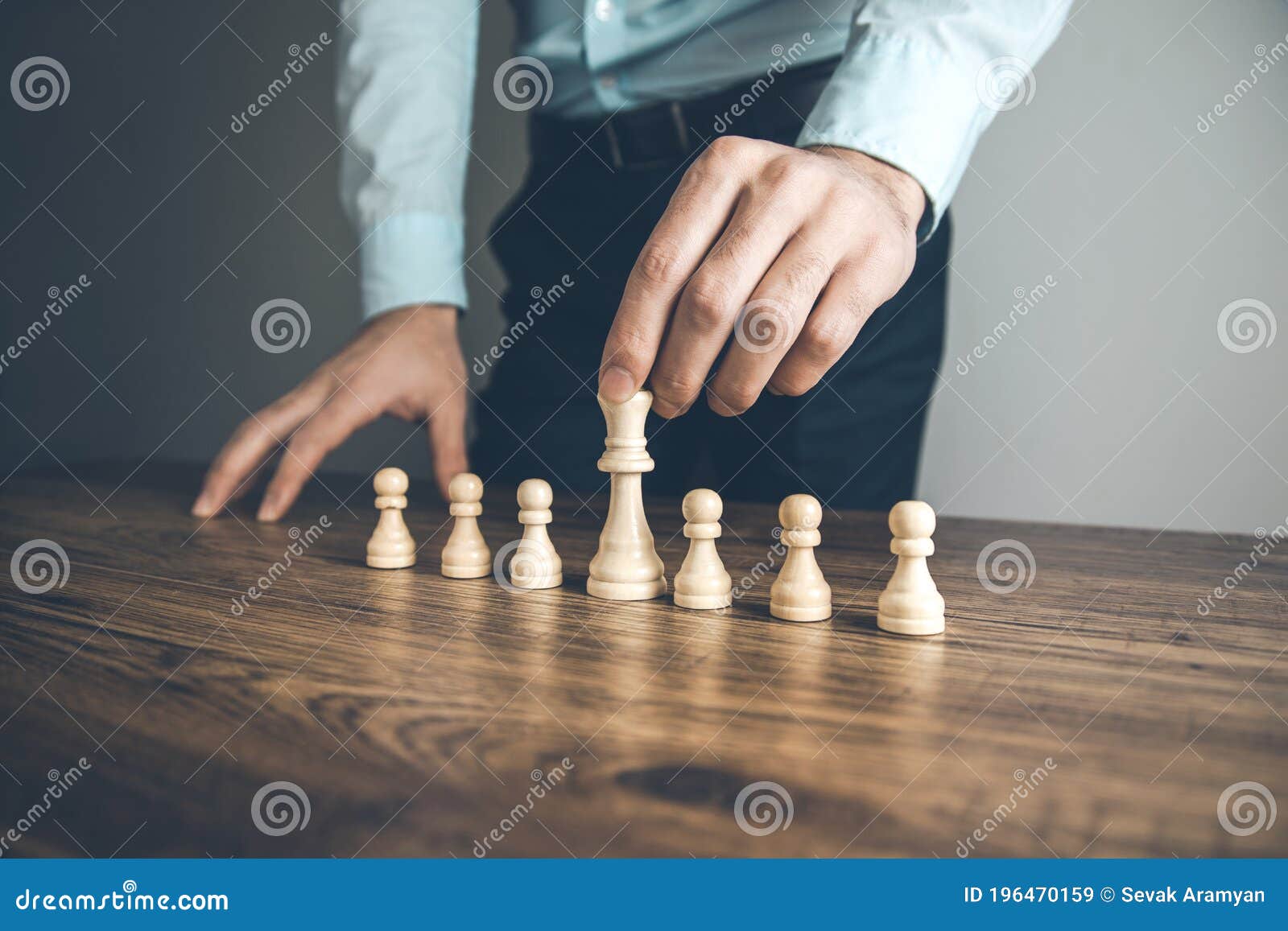 Man hand chess stock image. Image of concept, chess - 196470159