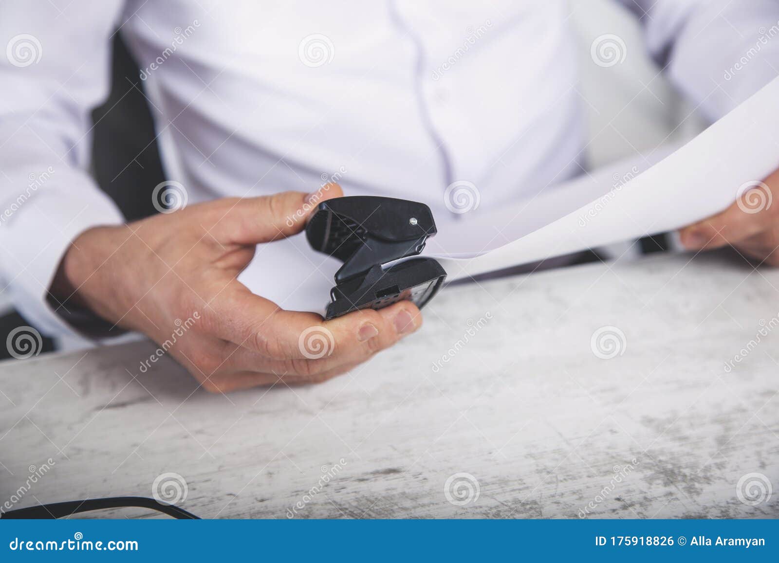 Man hand document stock photo. Image of holding, management - 175918826