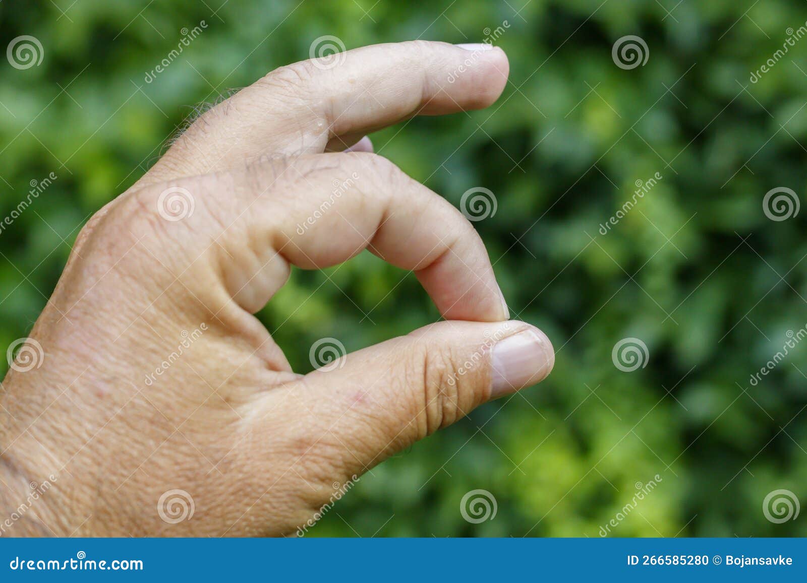 Man Hand with Fingers Forming Shape `O` Stock Photo - Image of symbol ...