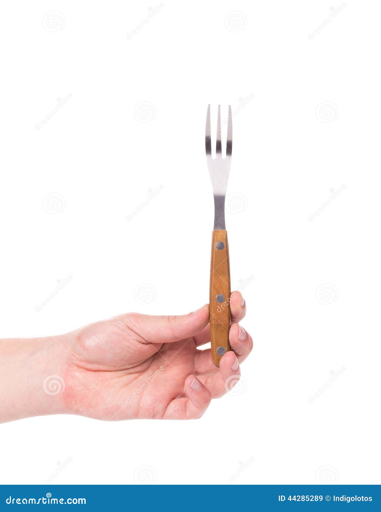 Man hand with fork stock image. Image of hand, background - 44285289