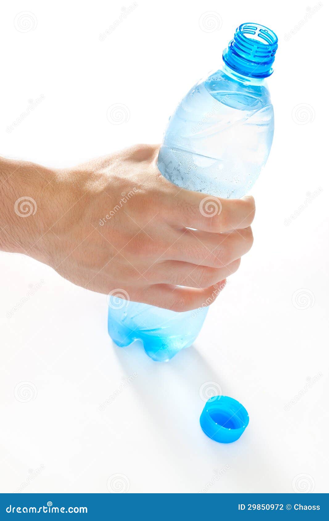 Hand with bottle stock photo. Image of healthy, white - 29850972