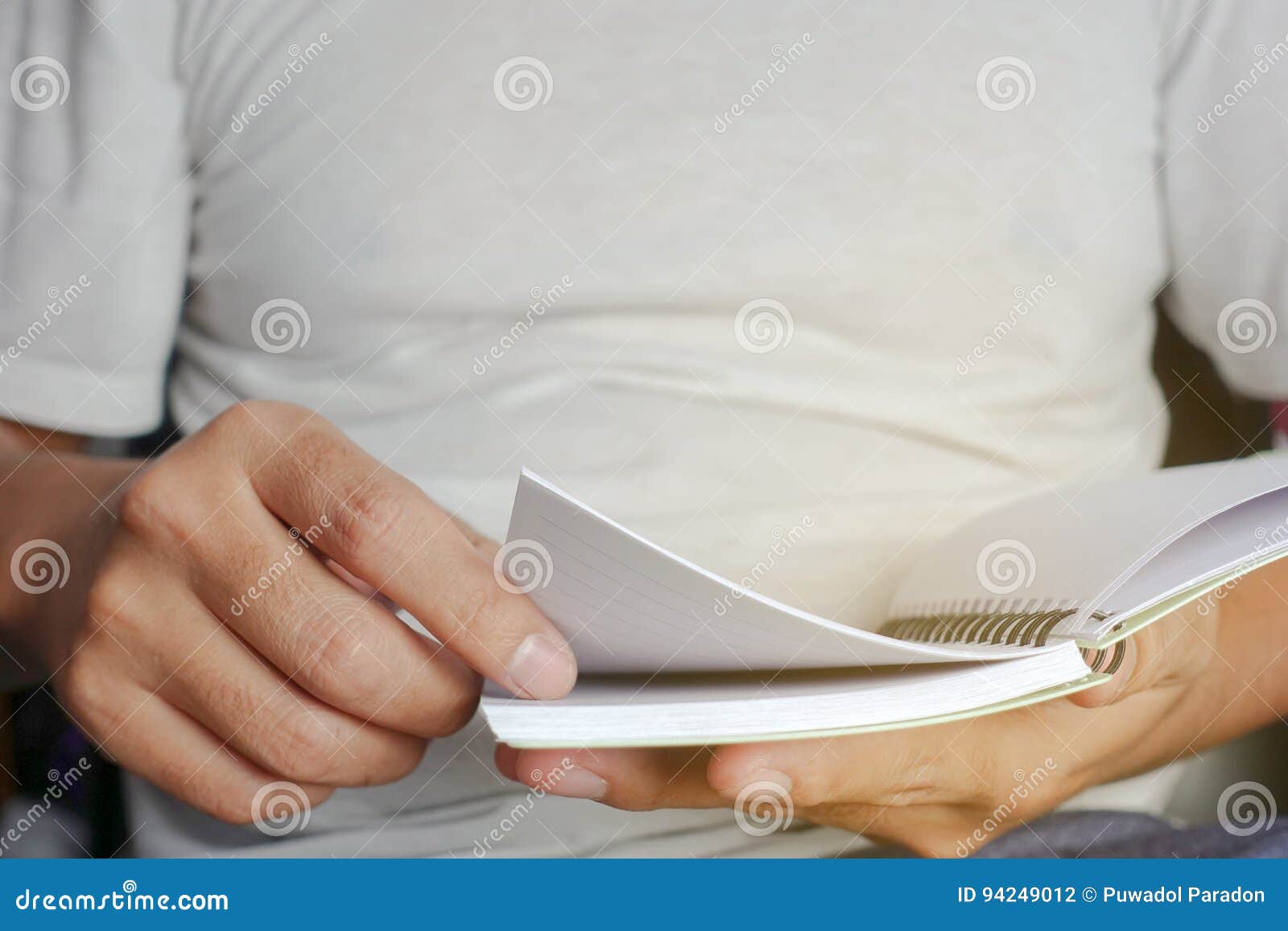 Man Hand Going To Flip Page of Book Stock Photo - Image of leaf ...