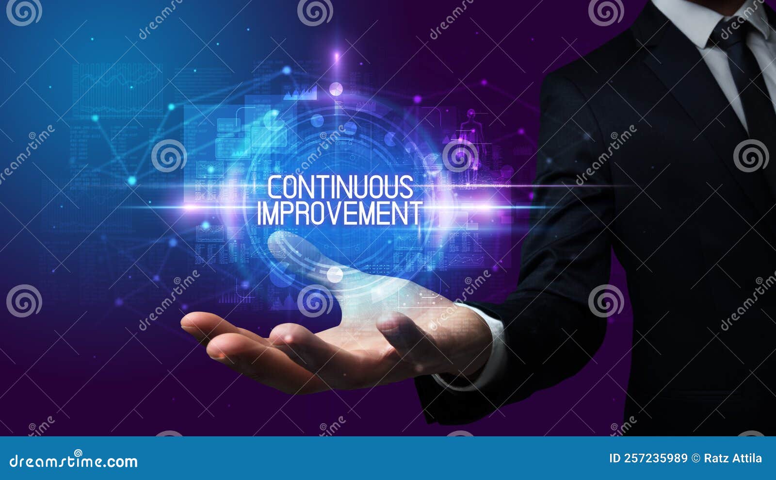 Man Hand Holding Digital Technology Concept Stock Image - Image of ...