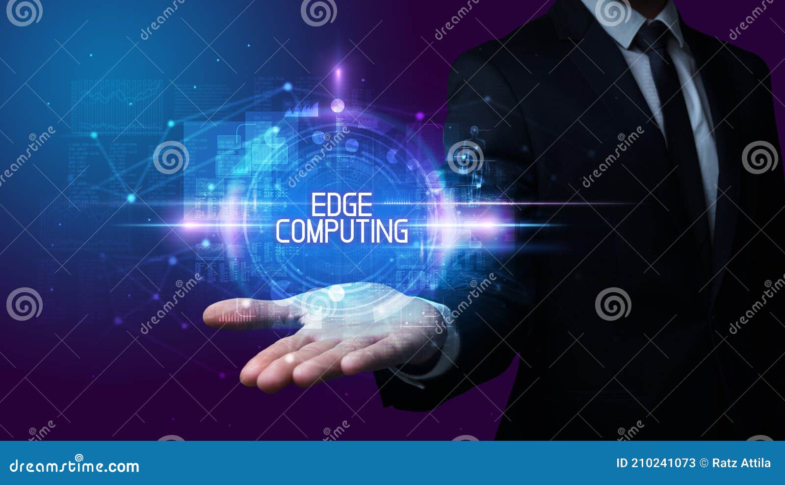 Man Hand Holding Digital Technology Concept Stock Image - Image of ...