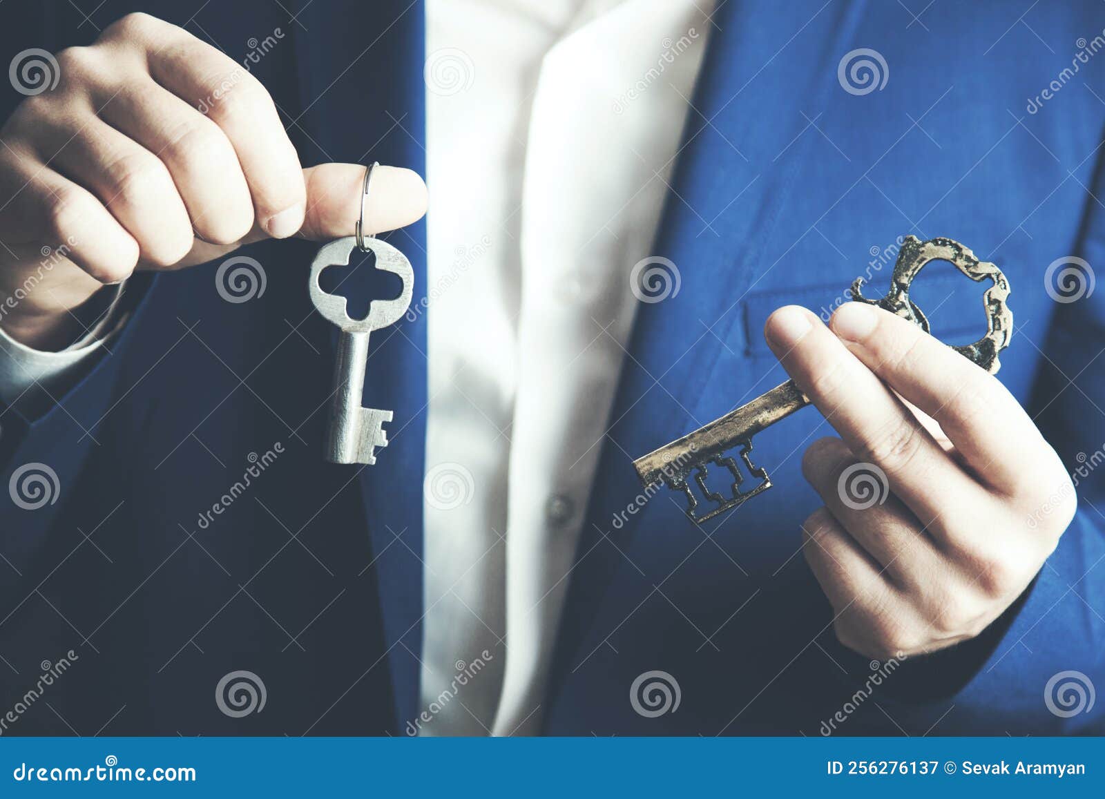 Man Hand Holding House Keys Stock Image - Image of holding, success ...