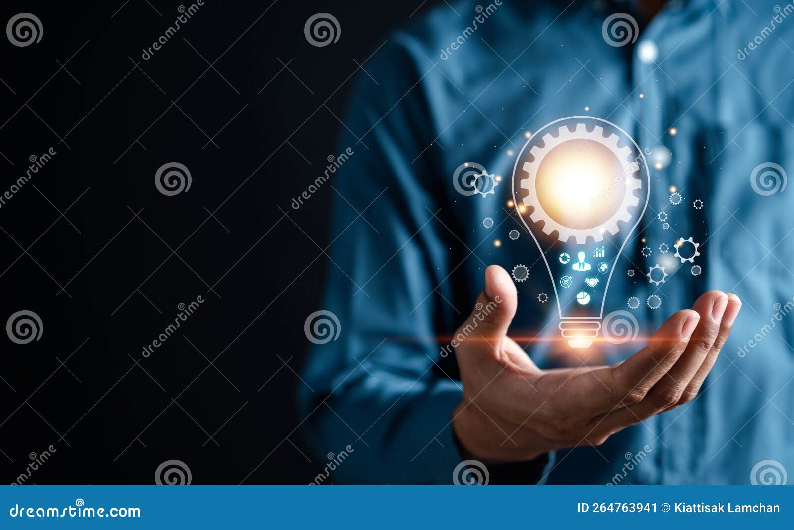 Man Hand Holding Lightbulb with Learning Educate Which for Mind, Creative, Idea, Innovation ...