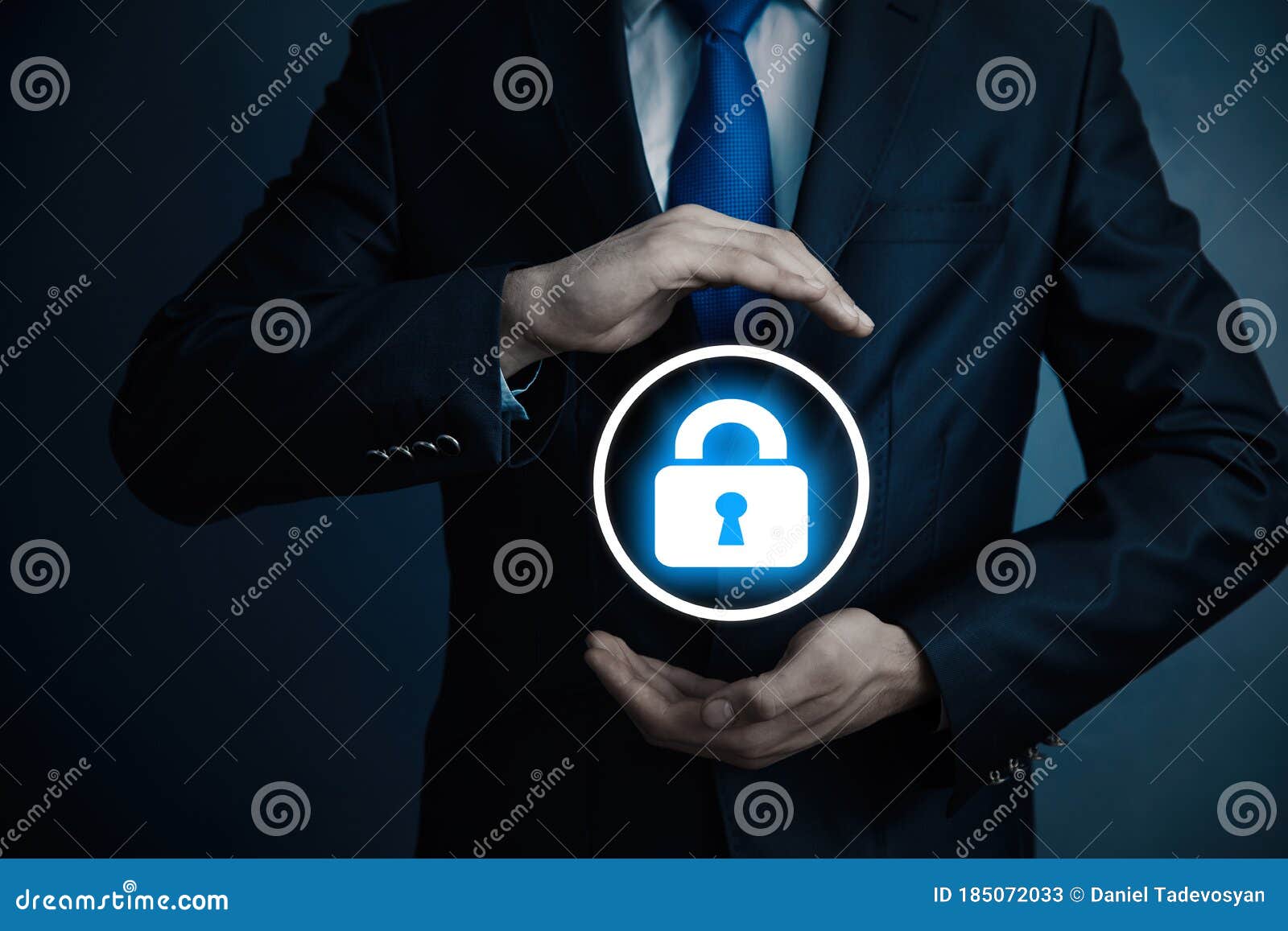 Man hand holding lock stock image. Image of holding - 185072033