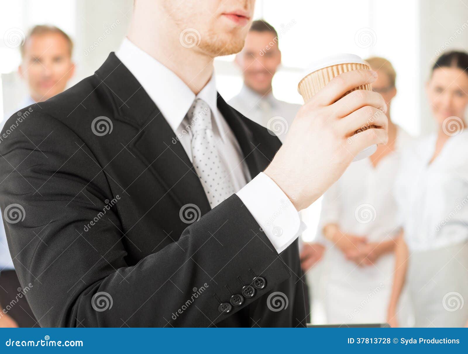 Man Hand Holding Take Away Coffee Stock Photo - Image of brown, concept ...
