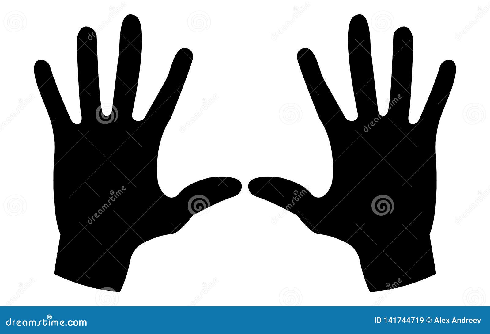 Man Hand Icon. Arm Logo and Banner Stock Vector - Illustration of ...