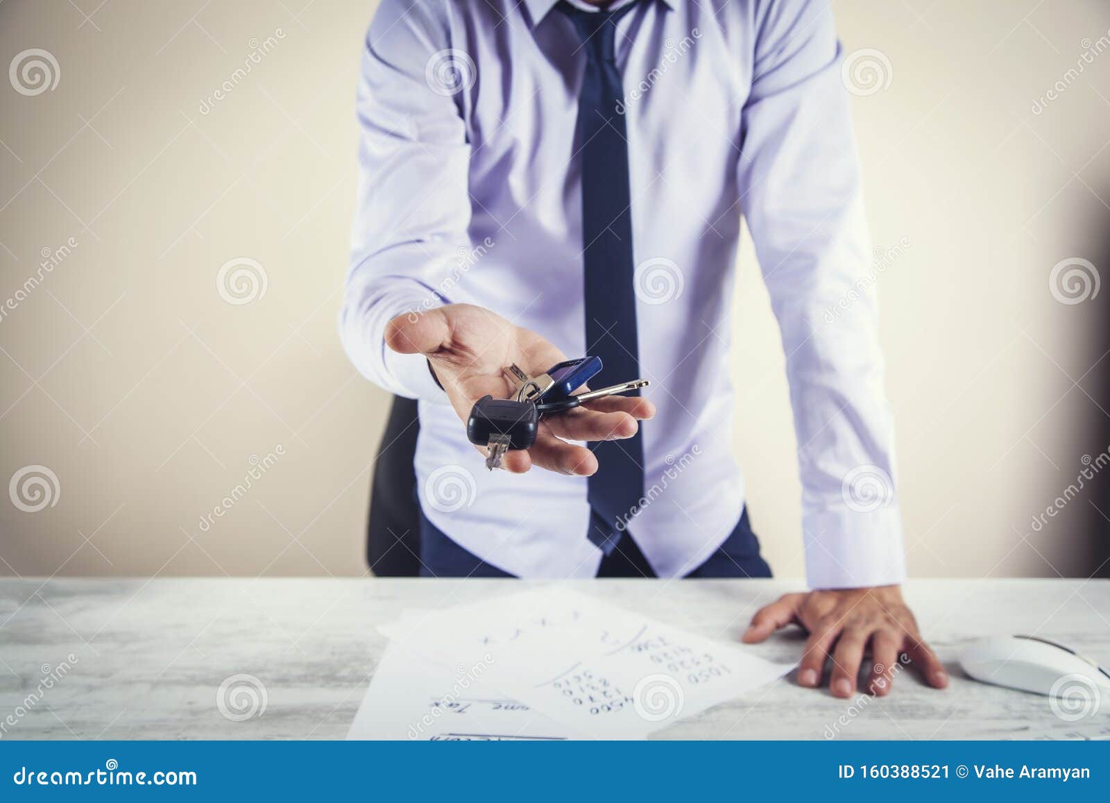 Man Hand Key in Office Desk Stock Image - Image of banking, ethnicity ...