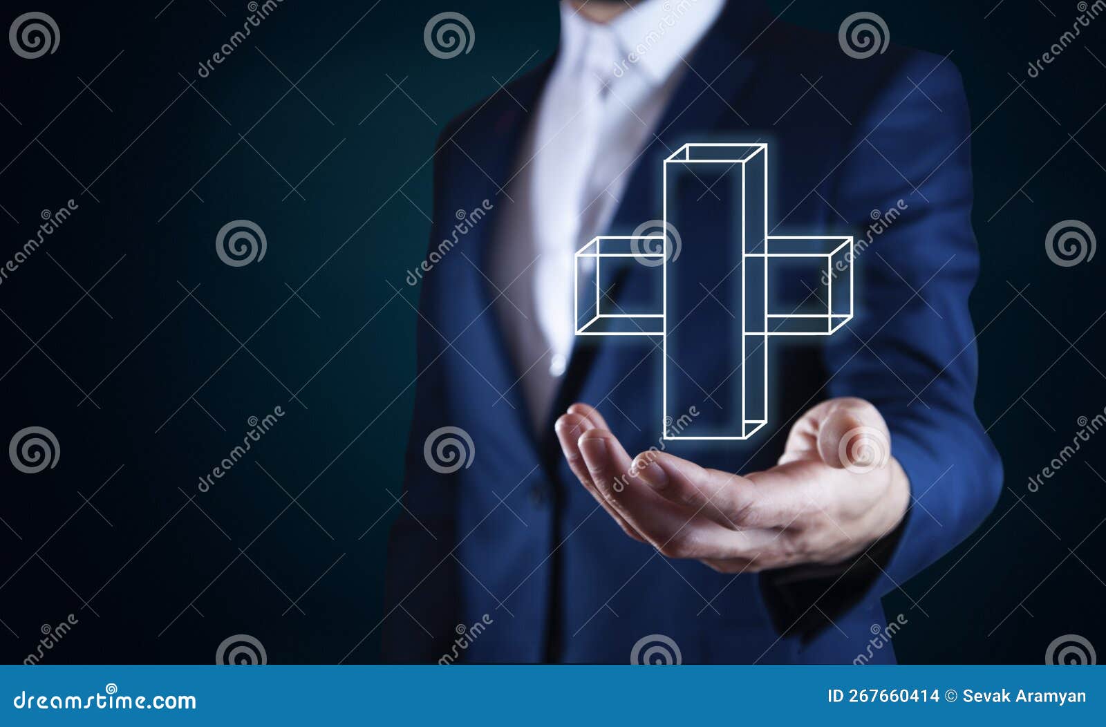 Man Hand Plus or Cross Sign Stock Photo - Image of development, cross ...