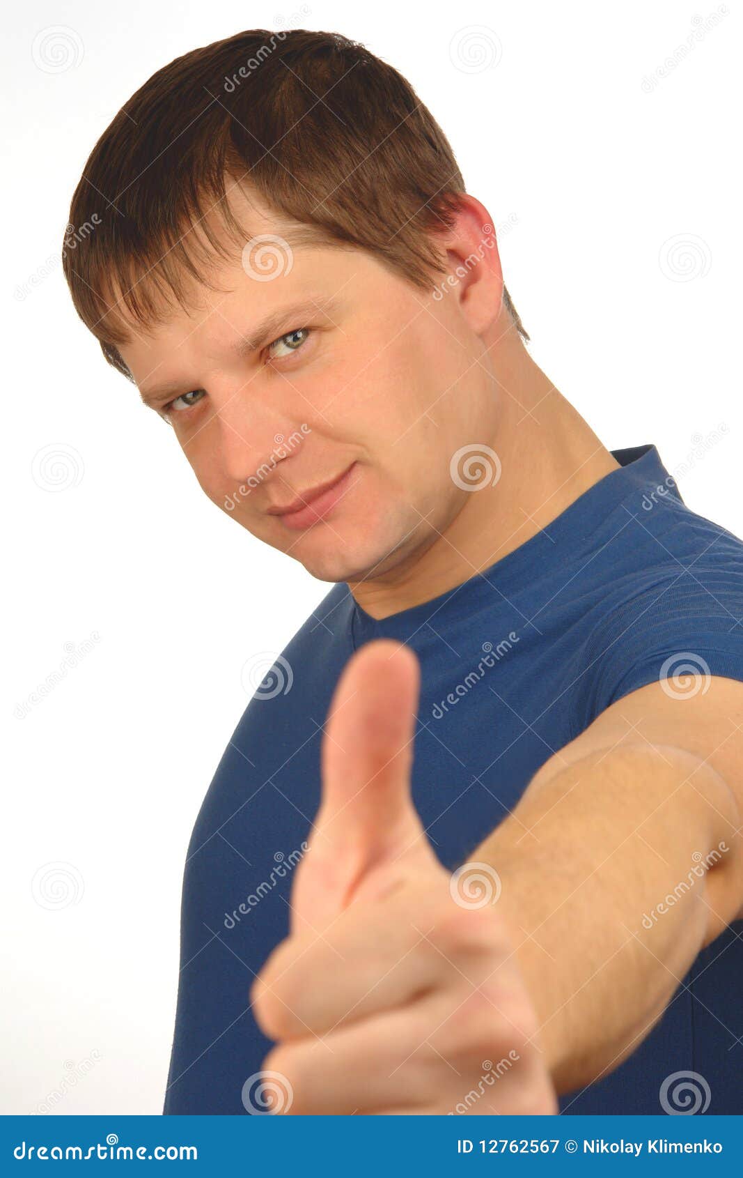 Man hand positive stock image. Image of hand, close, young - 12762567