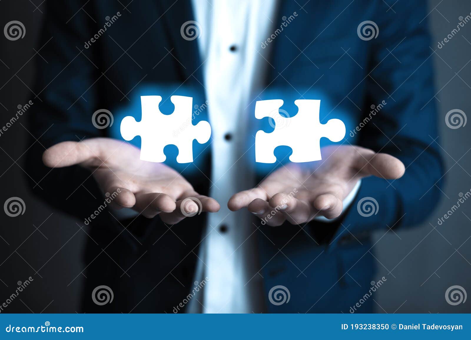 Hand And Puzzle Stock Photography | CartoonDealer.com #149065874