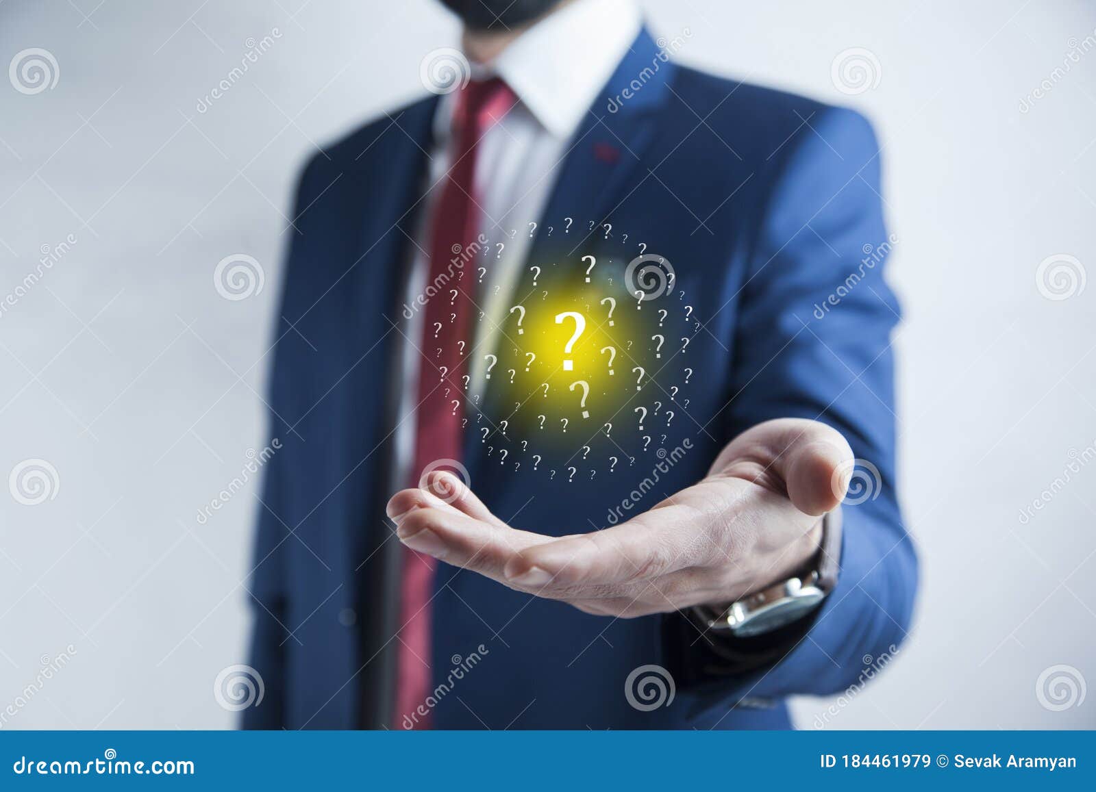 Man hand question mark stock image. Image of internet - 184461979