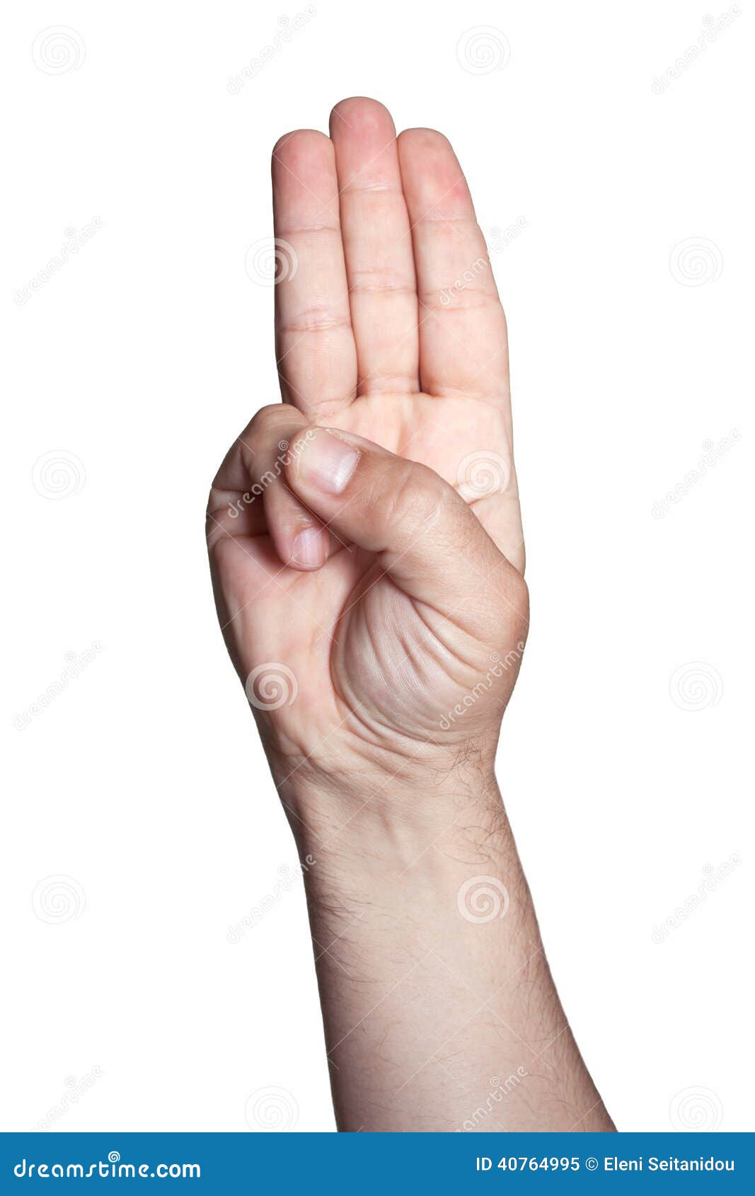 Boy Scout Hand Symbol