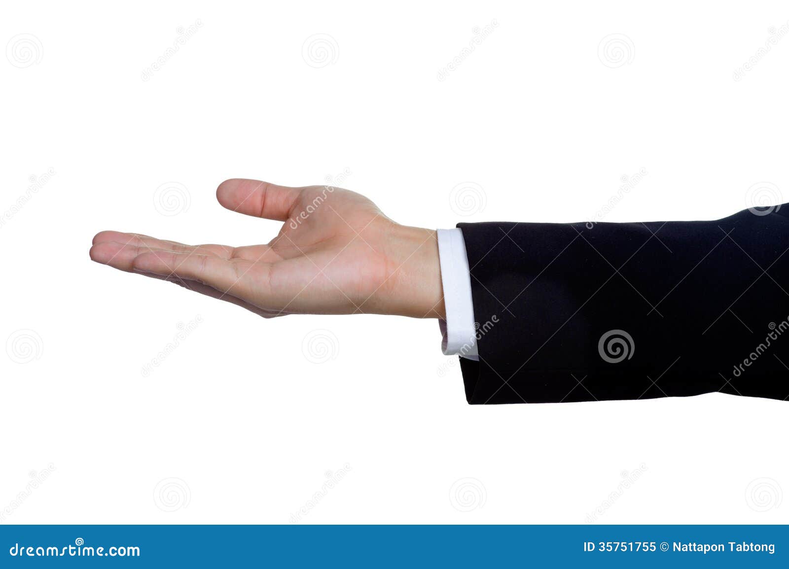Man Hand Sign in Suit Isolated Stock Image - Image of body, conceptual ...
