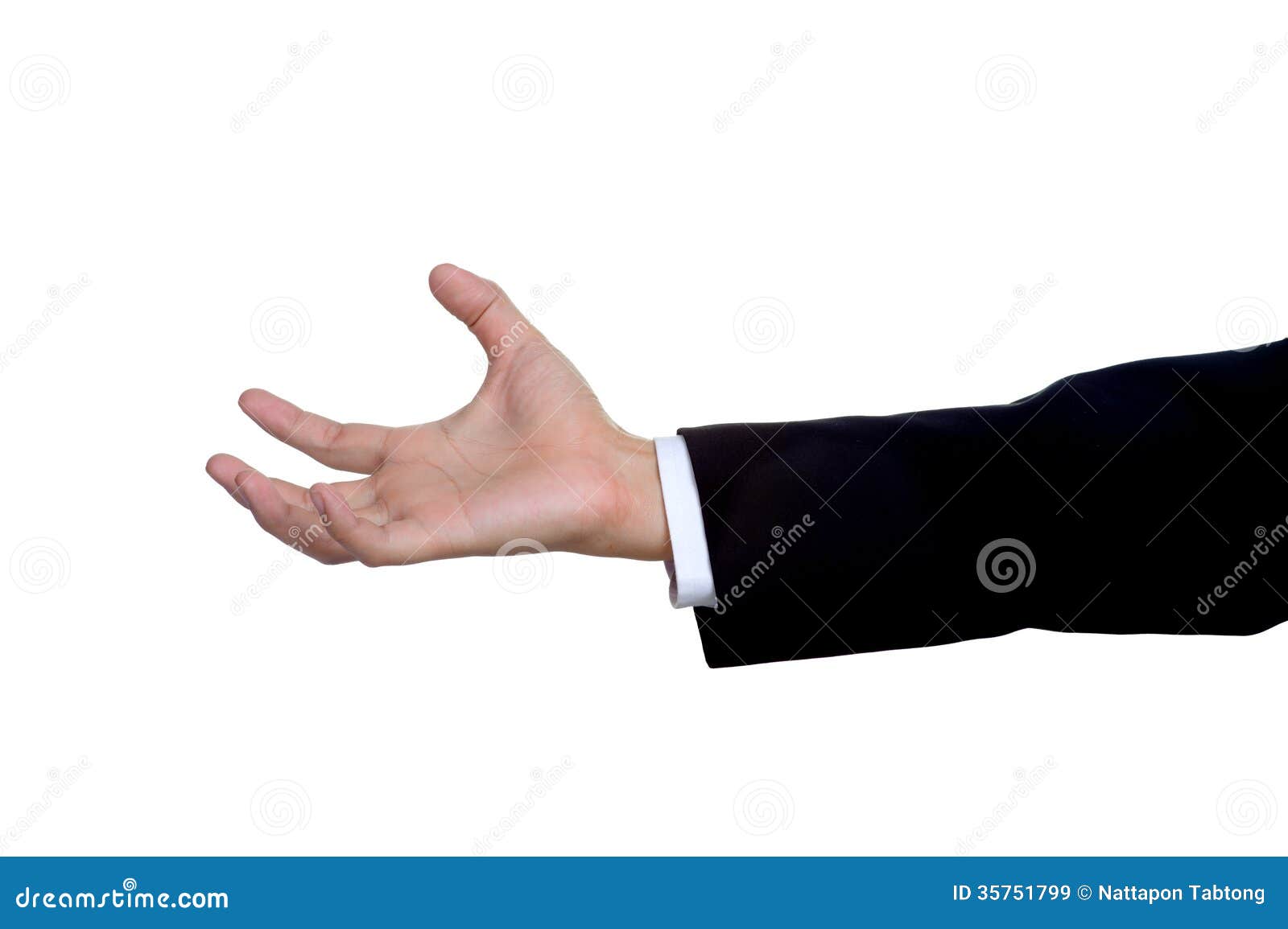 Man Hand Sign in Suit Isolated Stock Image - Image of conceptual, item ...