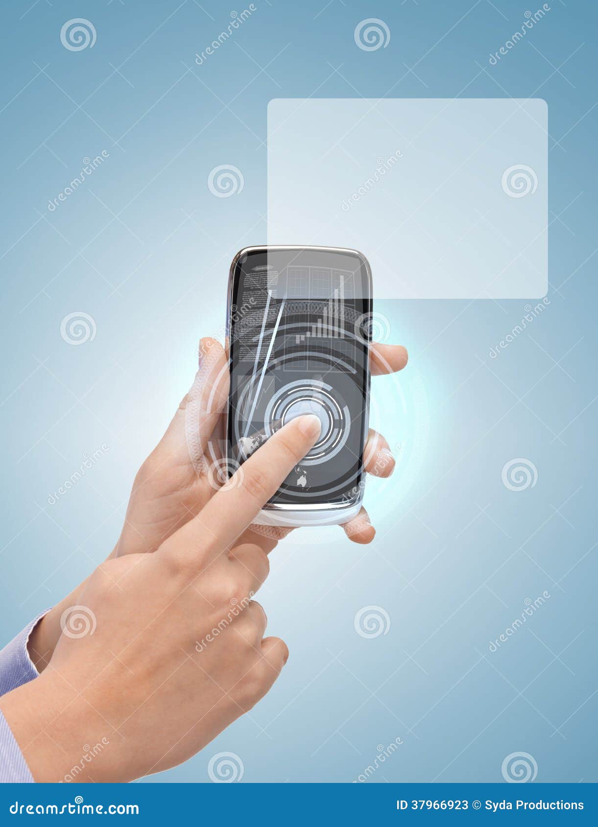 Man Hand with Smartphone and Virtual Screen Stock Image - Image of ... Man Hand with Smartphone and Virtual Screen Stock Image - Image of ...