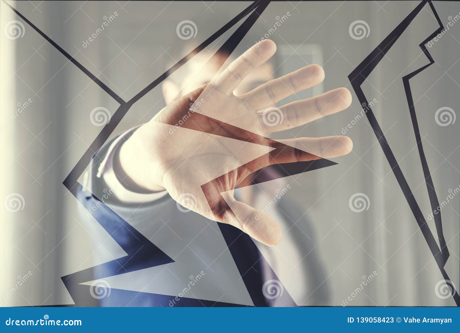 Man hand stop sign stock image. Image of symbol, isolated - 139058423
