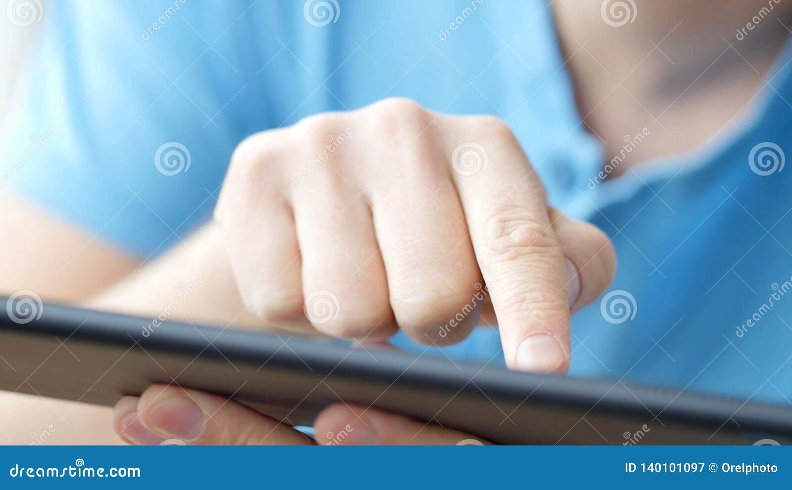 Man Hand Touching Screen on Modern Digital Tablet Pc Stock Image ... Man Hand Touching Screen on Modern Digital Tablet Pc Stock Image ...