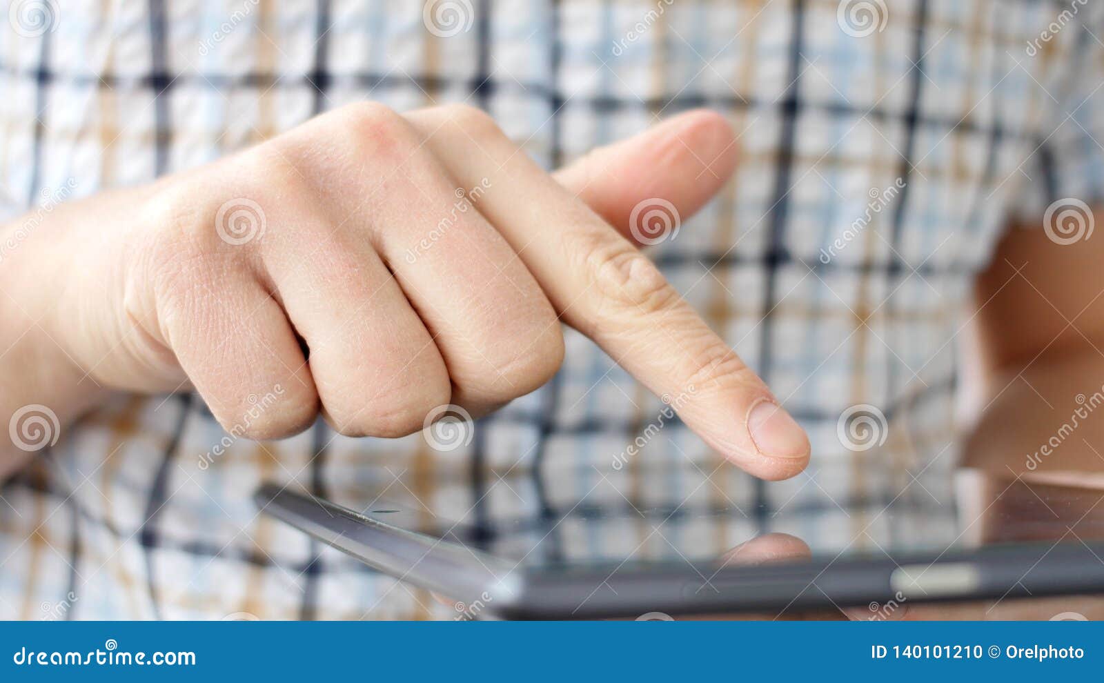 Man Hand Touching Screen on Modern Digital Tablet Pc Stock Photo ... Man Hand Touching Screen on Modern Digital Tablet Pc Stock Photo ...