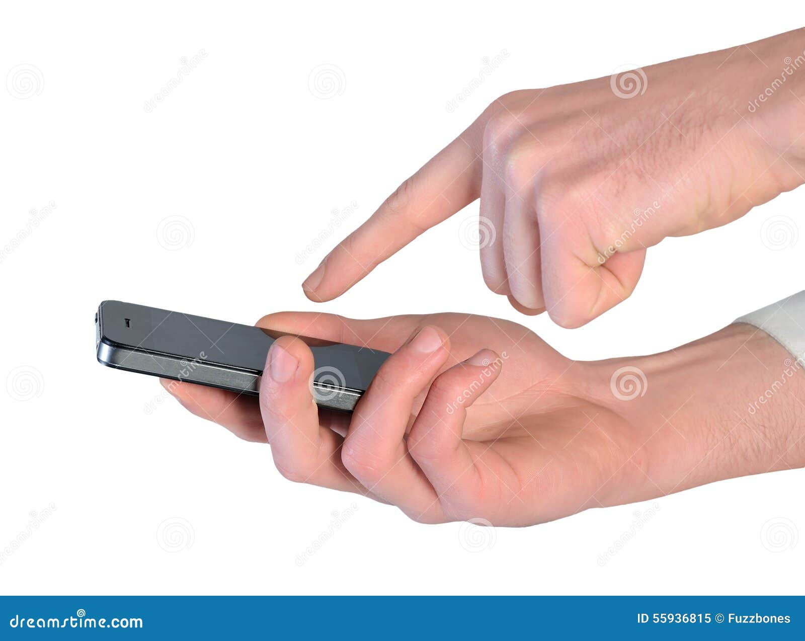 Man hand using phone stock image. Image of cellphone - 55936815