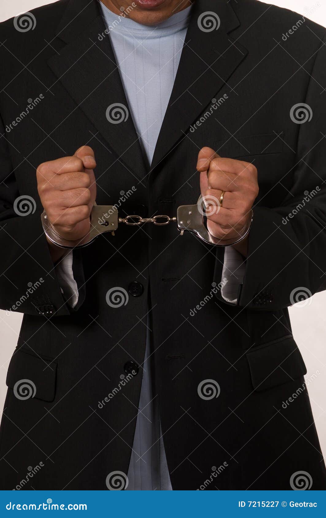 Man in handcuffs stock image. Image of jail, crime, lock - 7215227