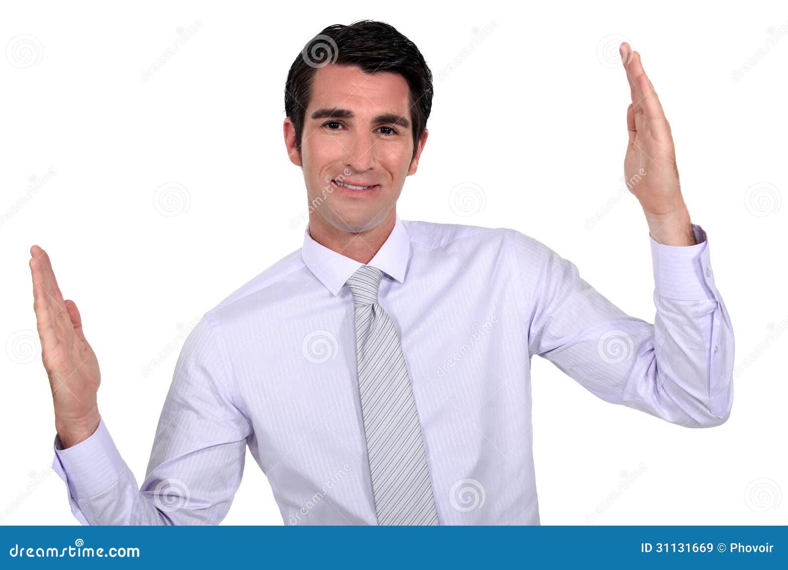 Man hands expressing size stock image. Image of body - 31131669