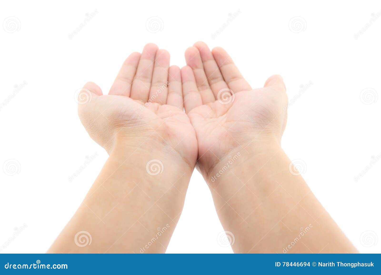 Man Hands Holding or Giving Something Stock Photo - Image of ...