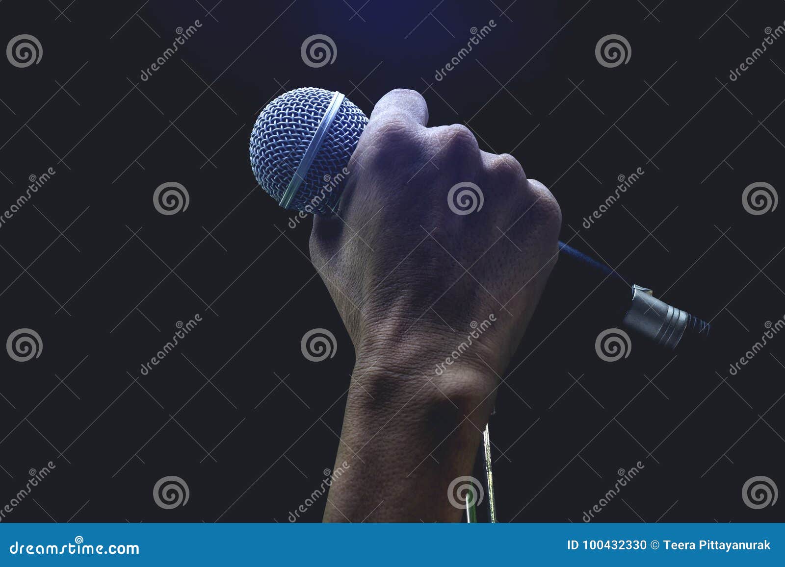 452 Hands Holding Microphone White Background Stock Photos - Free ...