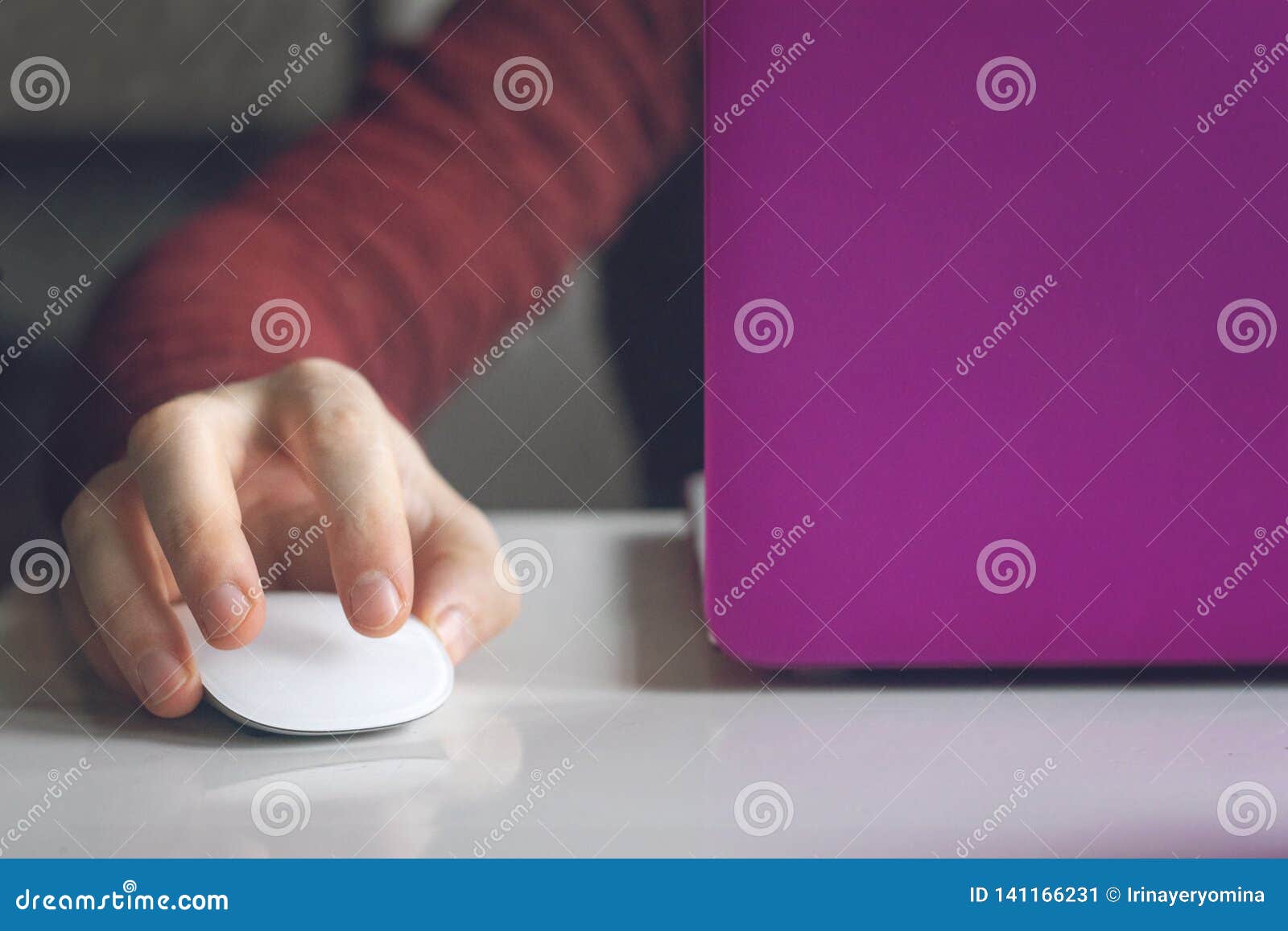Man Hands Working on Modern Laptop. Developing Programming and Coding ...