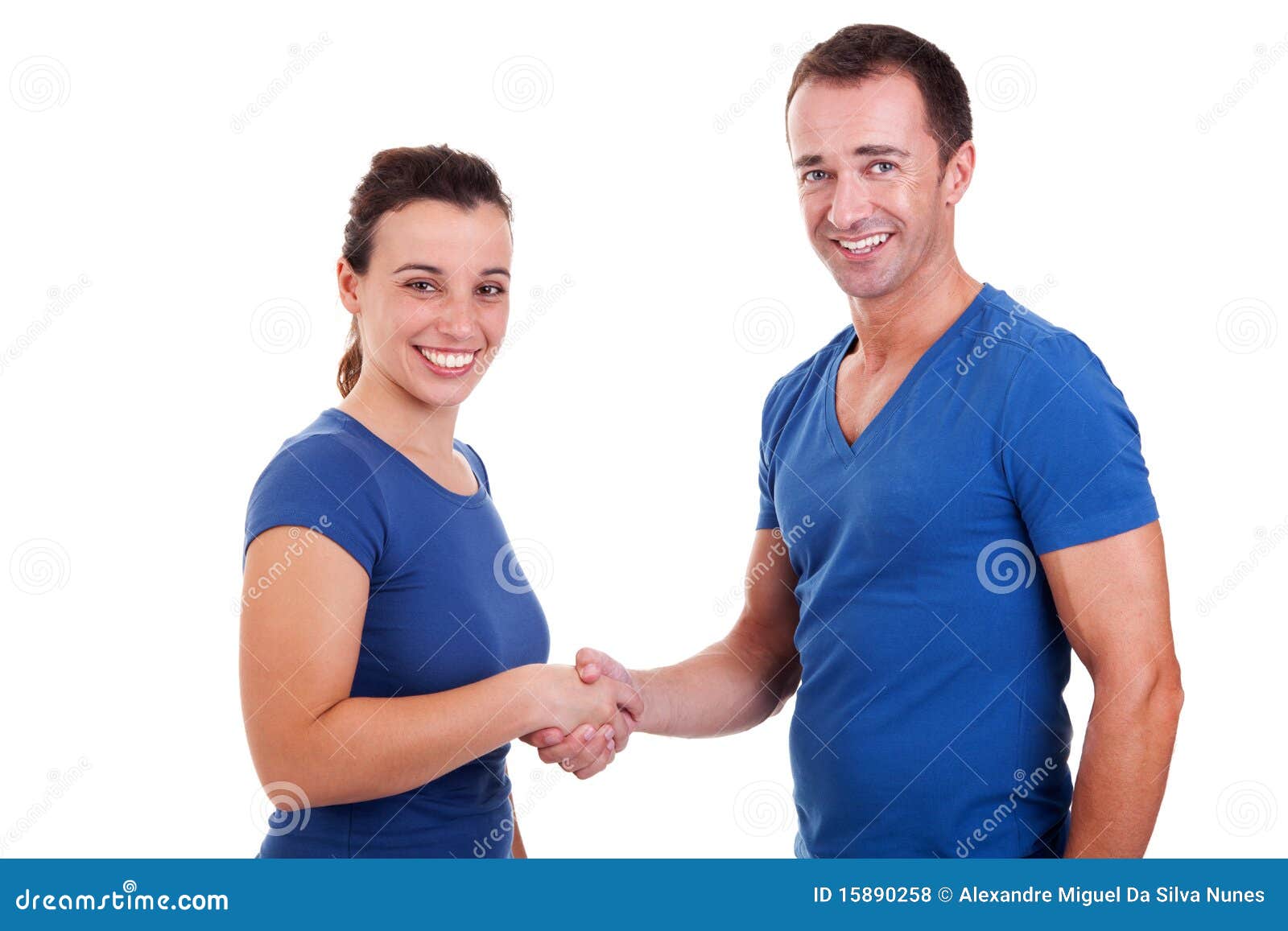 Man handshake a woman stock photo. Image of handshake - 15890258