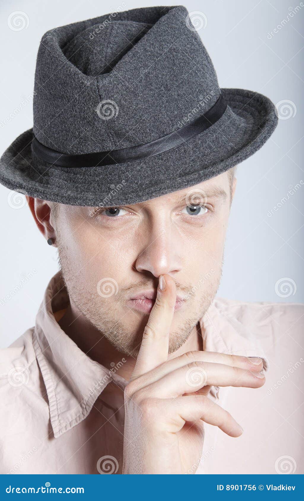 Man in hat stock photo. Image of elegant, person, portrait - 8901756