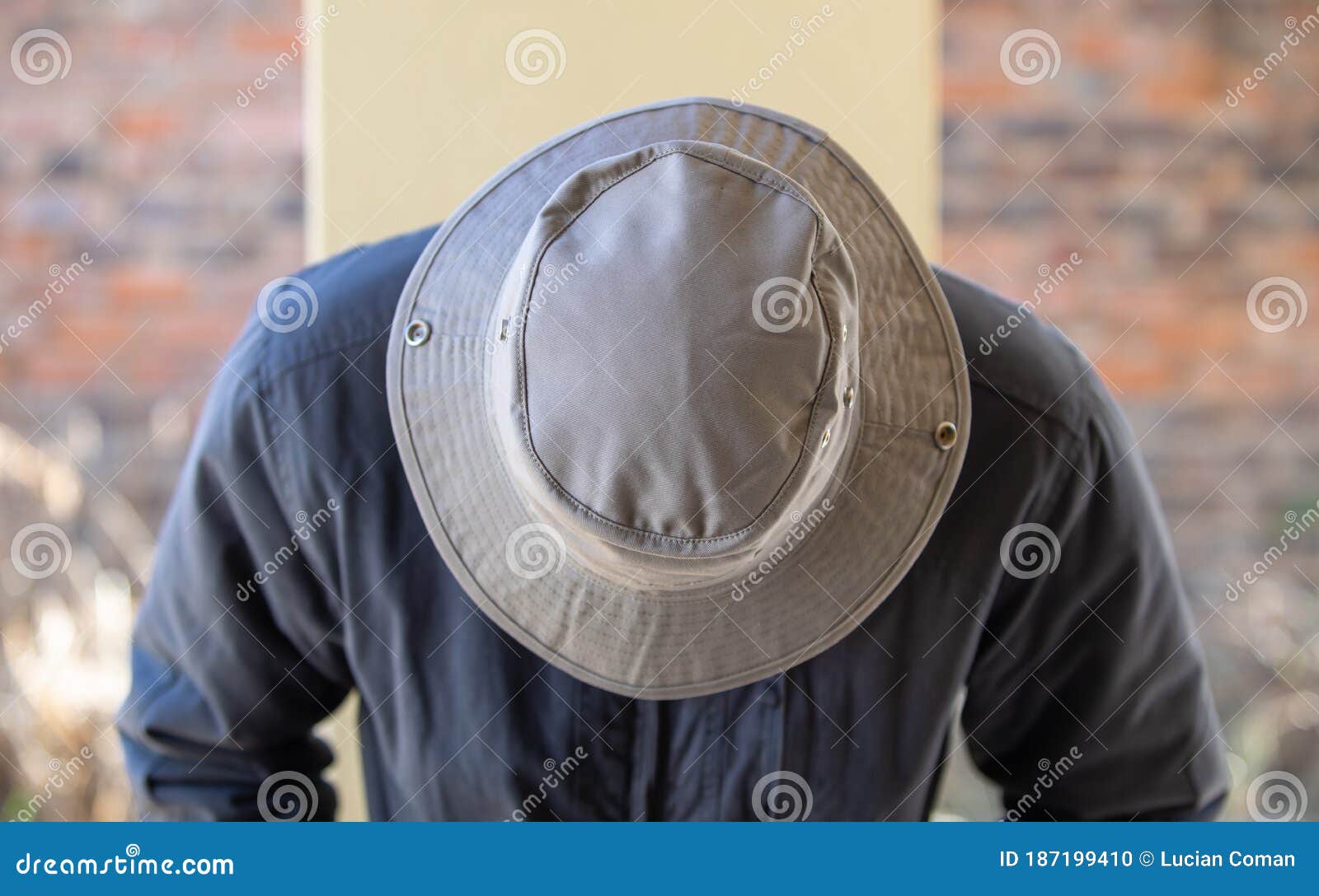 Man with hat stock photo. Image of hipster, cool, head - 187199410