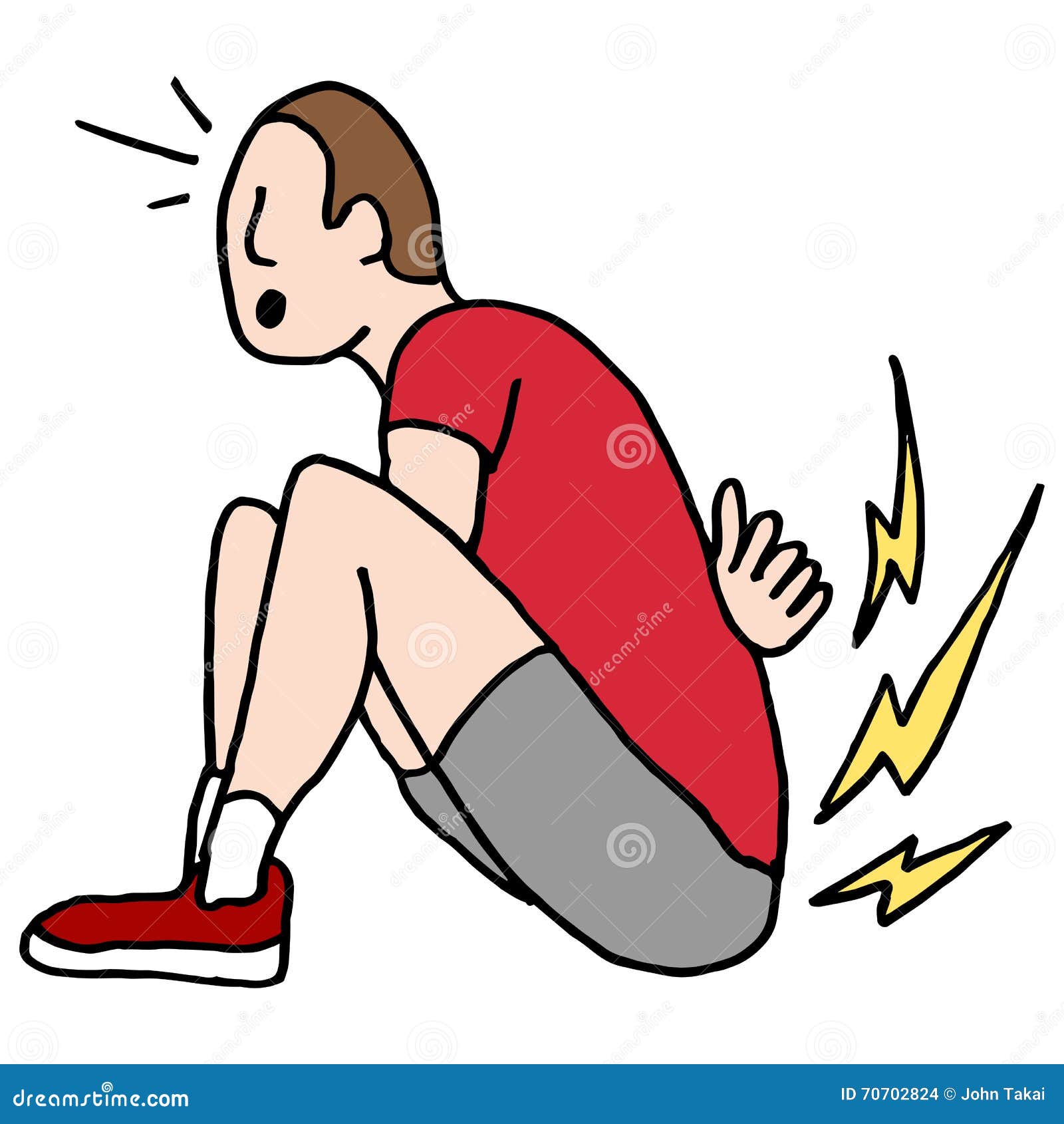 Man Having Back Pain, Backache, Neck, Upper, Lower, Waist Pain, Anatomy ...