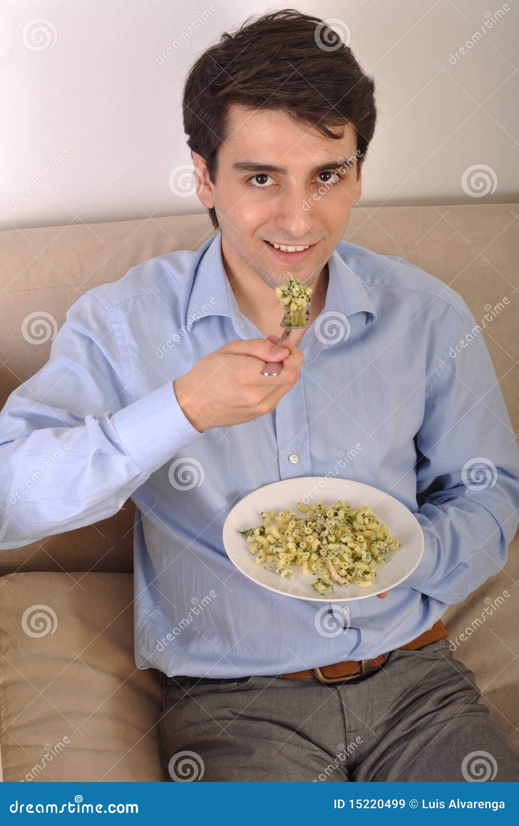 Man having lunch stock image. Image of eating, lifestyle - 15220499