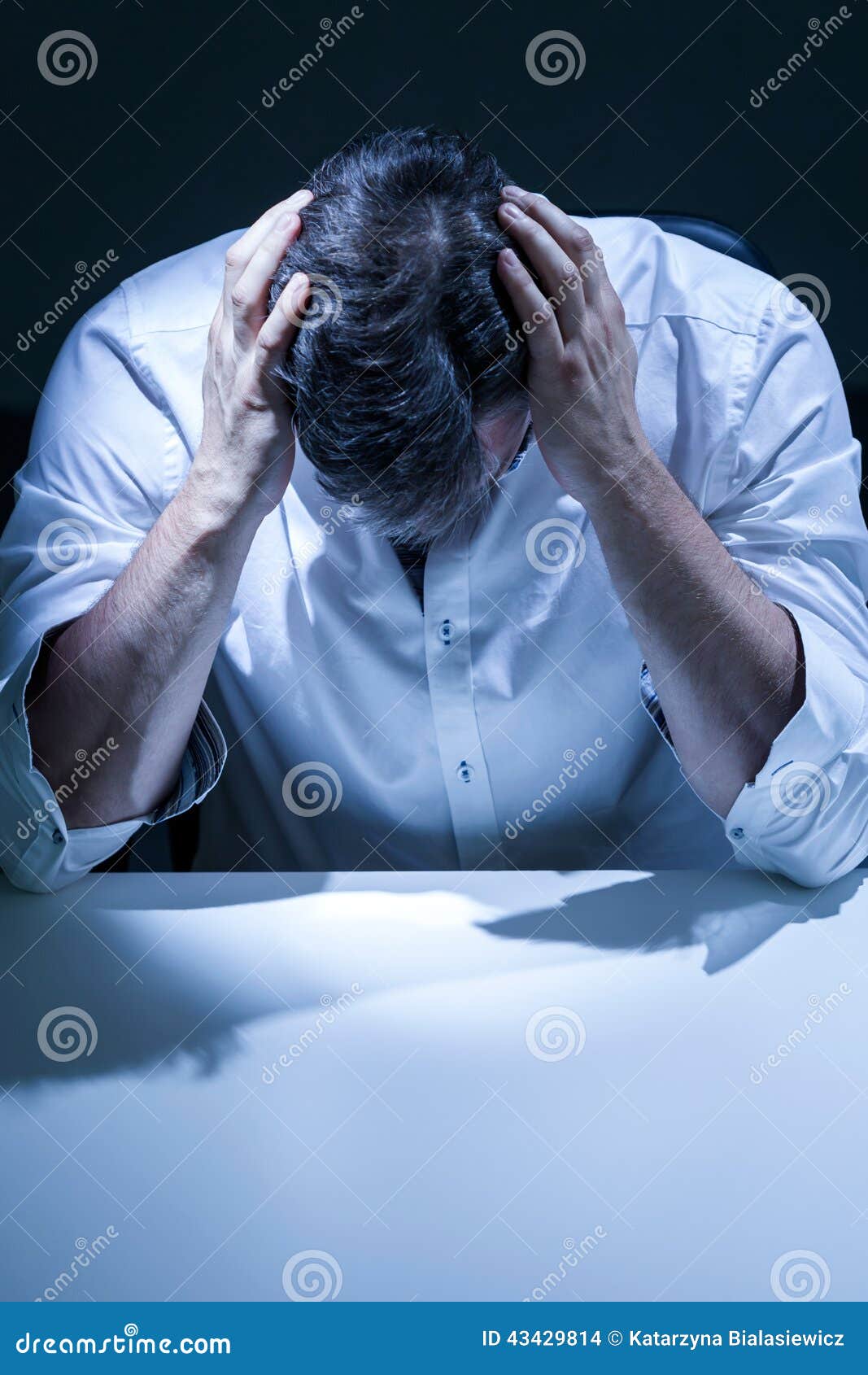 Man having problems stock photo. Image of problem, think - 43429814